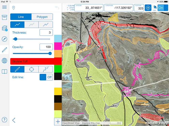 Teaching Undergraduate Students | GeoPad Digital Field Mapping System